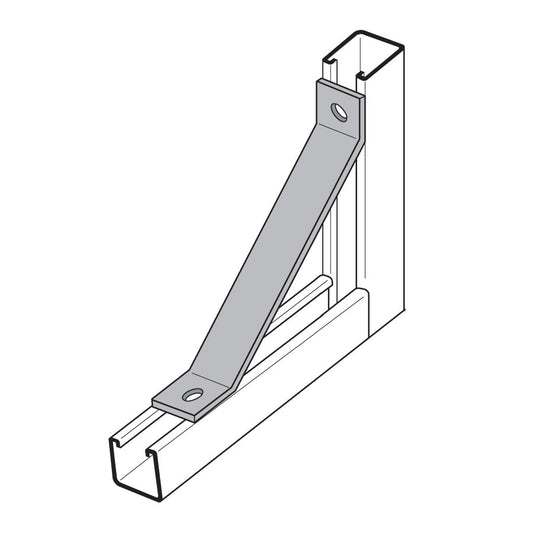 Shelf Brackets and Braces - Strut Channel Supports – Fasteners Plus