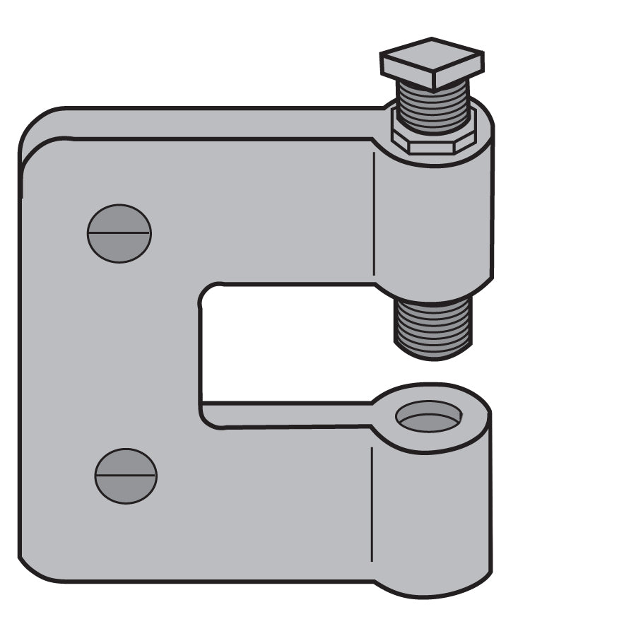 1/2" Beam Clamp with Lock Nut - Electro-Galvanized – Fasteners Plus