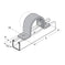 1-1/2" Pipe Strap For Strut Channel - Electro-Galvanized – Fasteners Plus