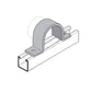 1-1/2" Pipe Strap For Strut Channel - Electro-Galvanized – Fasteners Plus