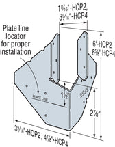 Simpson Strong-Tie HCP4Z Hip Corner Plate - Zmax Finish – Fasteners Plus