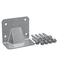 Simpson HGA10KT Hurricane Gusset Angle w/Screws - G90 Galvanized, Pkg ...