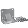 Simpson HGA10KT Hurricane Gusset Angle w/Screws - G90 Galvanized, Pkg ...