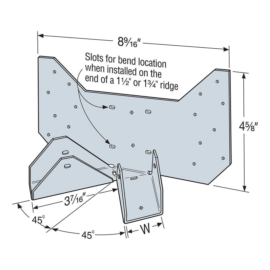 HRC/HHRC Hip-Ridge Connectors – Fasteners Plus