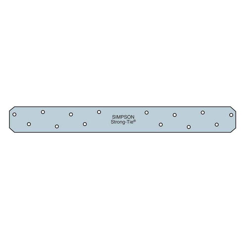 Simpson HRS12 12" 12 Gauge Heavy Strap Tie - G90 Galvanized – Fasteners ...