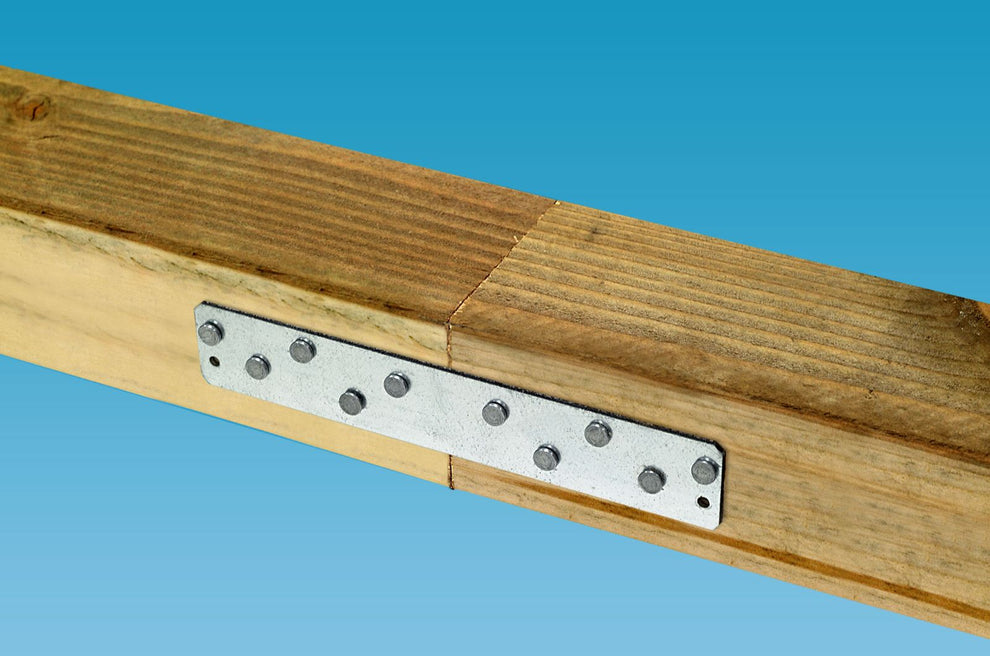 Simpson HRS8 8" 12 Gauge Heavy Strap Tie - G90 Galvanized – Fasteners Plus