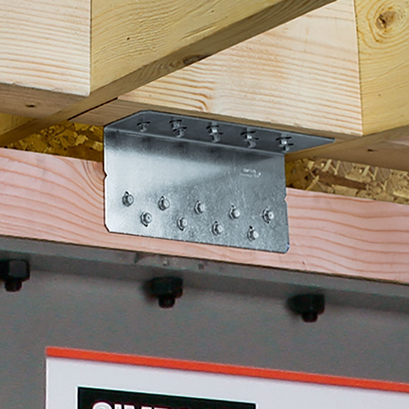 Simpson HSLQ37-SDS2.5 3" X 7" Heavy Shear Transfer Angle W/Screws - Ga ...