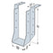 Simpson HU3.25/12TF 3-1/8x12 Heavy Top-Flange Hanger - G90 Galvanized ...