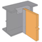 Simpson Strong-Tie HWP1.81 High-Wind Purlin Hanger, Made to Order Non ...