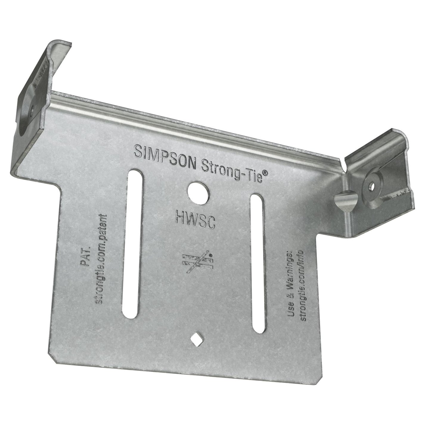 Simpson HWSC6-KT Head-of-Wall Slide-Clip Connector, 16 Gauge - G90 Gal ...