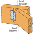 Simpson Strong-Tie LS70Z 6-3/8" Skewable Reinforcing Framing Angle Bra ...