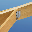 Simpson LSSJ28RZ Right Side Field Adjustable Jack Hanger -Zmax Finish ...