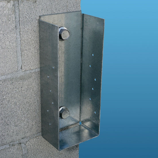 Simpson MBHU5.50/11.25SSKT Masonry Beam Hanger W/Screws - Stainless St ...