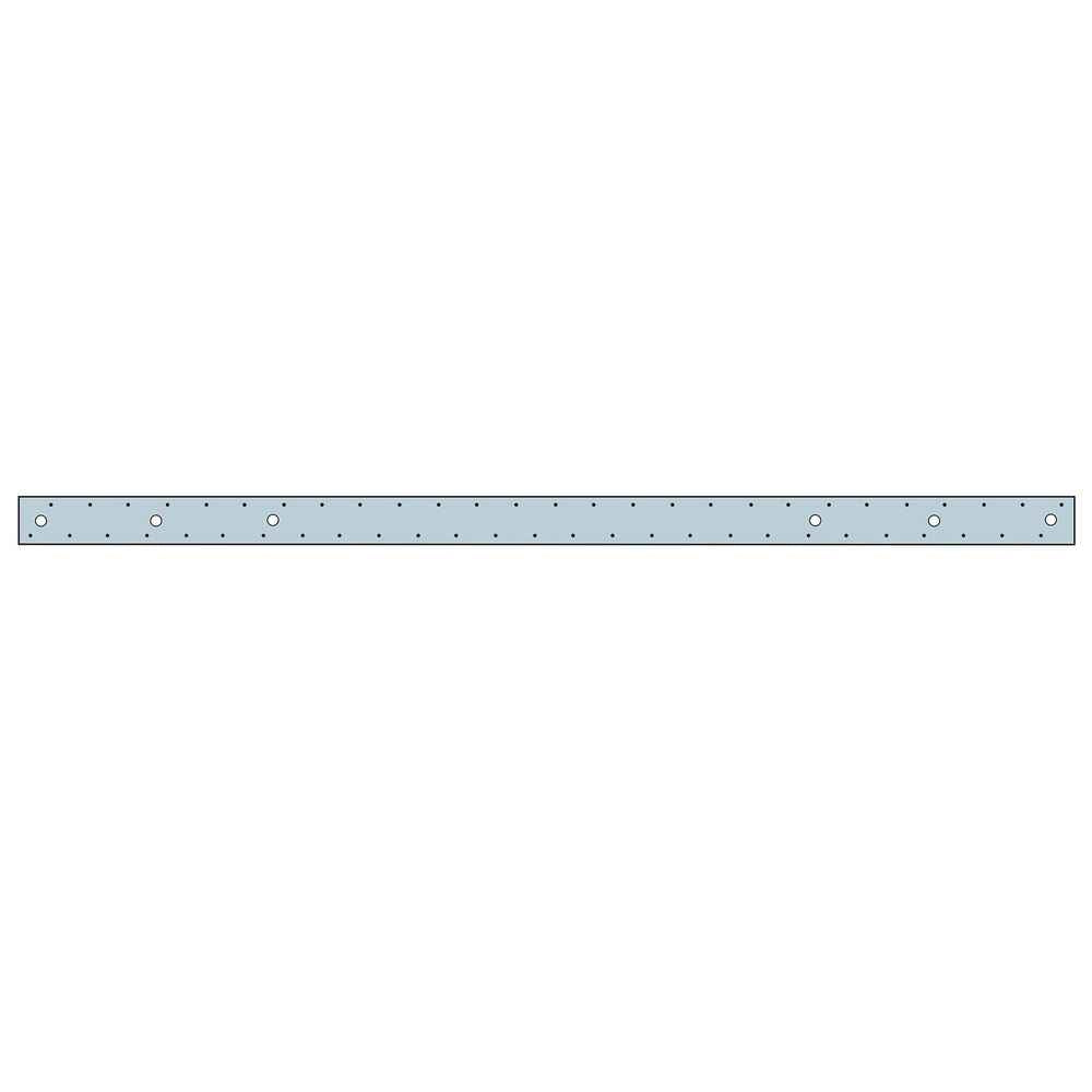 Simpson MST37 37" 12 Gauge Medium Strap Tie - G90 Galvanized ...