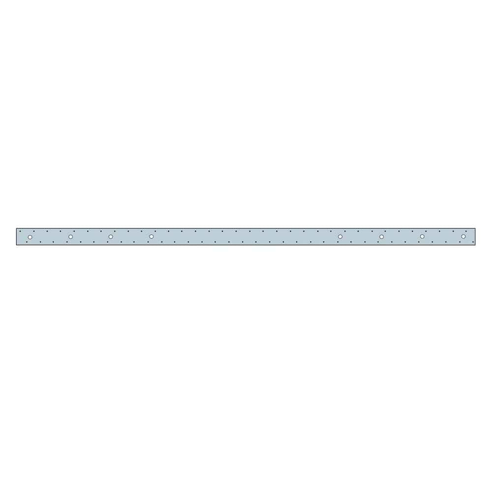 Simpson MST48 48" 12 Gauge Medium Strap Tie - G90 Galvanized ...