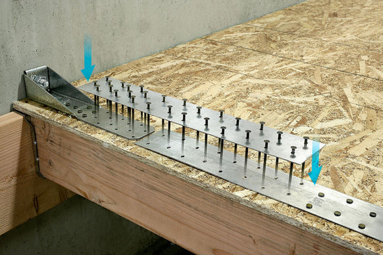 Simpson MSTD5 Marriage Strap, 16 Gauge - G90 Galvanized – Fasteners Plus