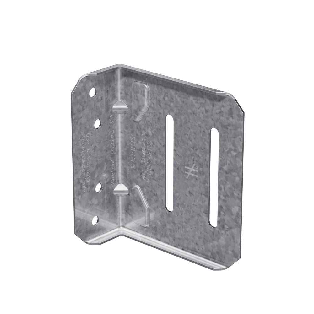 Simpson SCB43.5-KT Bypass Framing Slide-Clip Connector W/Screws, Pkg 2 ...