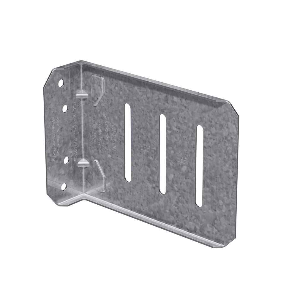 Simpson SCB45.5-KT Bypass Framing Slide-Clip Connector W/Screws, Pkg 2 ...