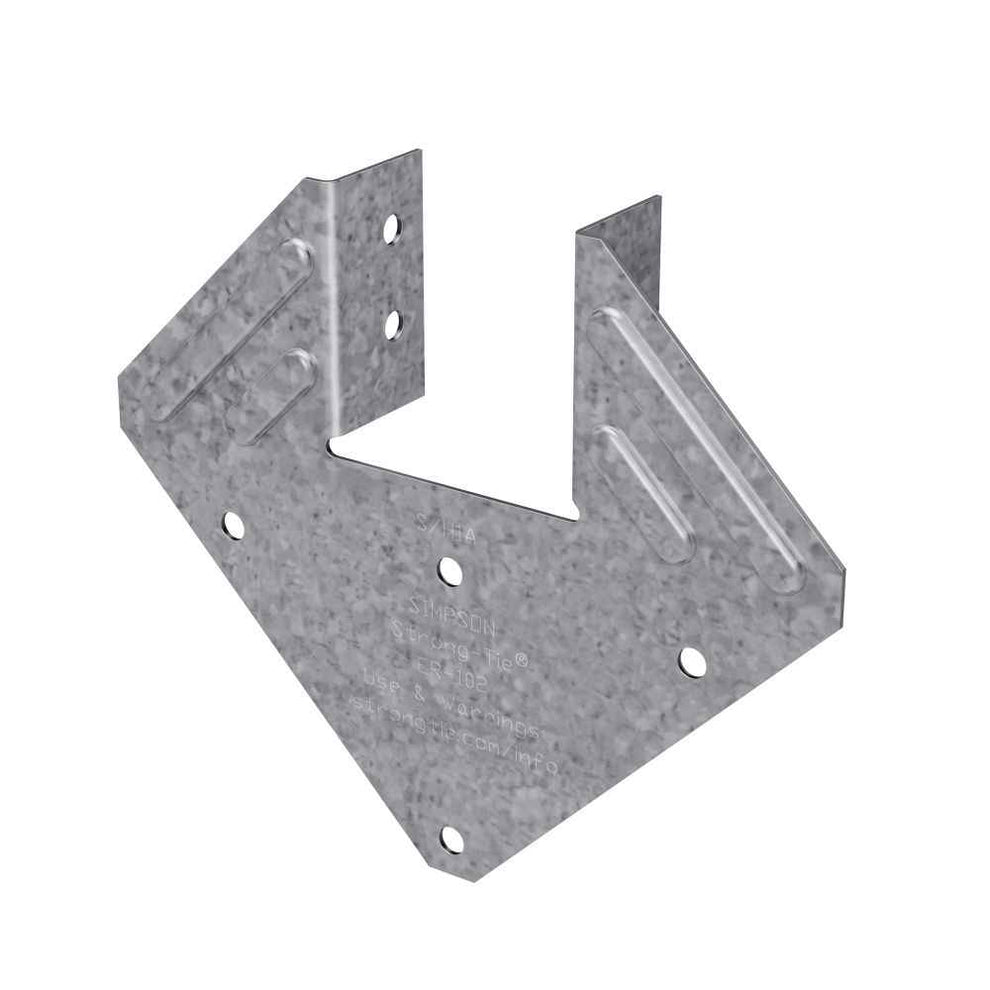 Simpson S/H1A Light Gauge Steel Hurricane Tie - G90 Galvanized ...
