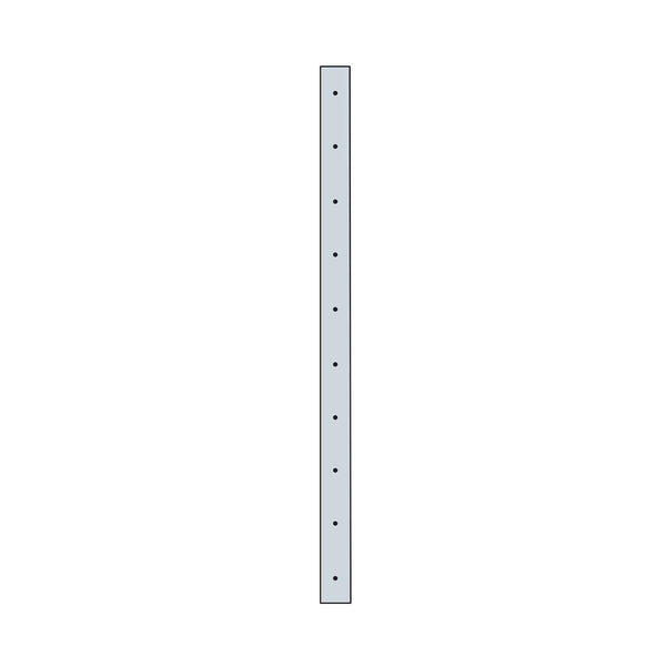 Simpson ST2115 16-5/16" 20 Gauge Strap Tie - G90 Galvanized – Fasteners ...