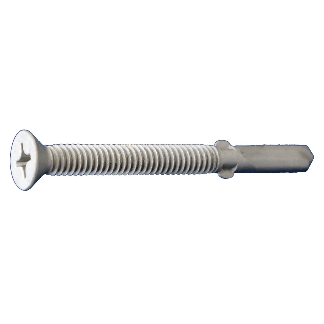1/4" x 3-3/4" Self-Drilling Metal Screw w/Wings, Phillips Flat Head ...