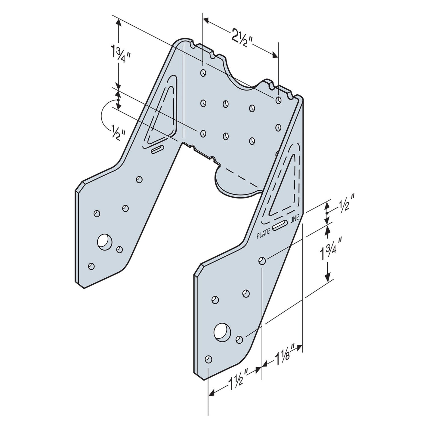 Simpson TBE4 Truss Bearing Enhancer Galvanized – Fasteners Plus