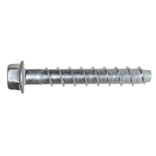 Zinc Large Diameter Concrete Screws At Fasteners Plus