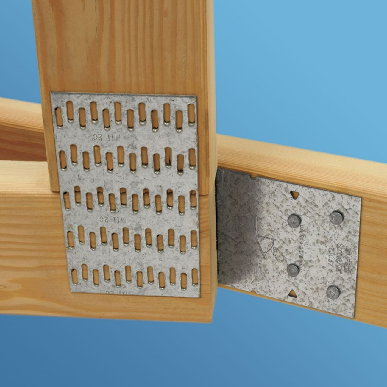 Simpson TJC37 16 Gauge Jack Truss Connector - G90 Galvanized ...