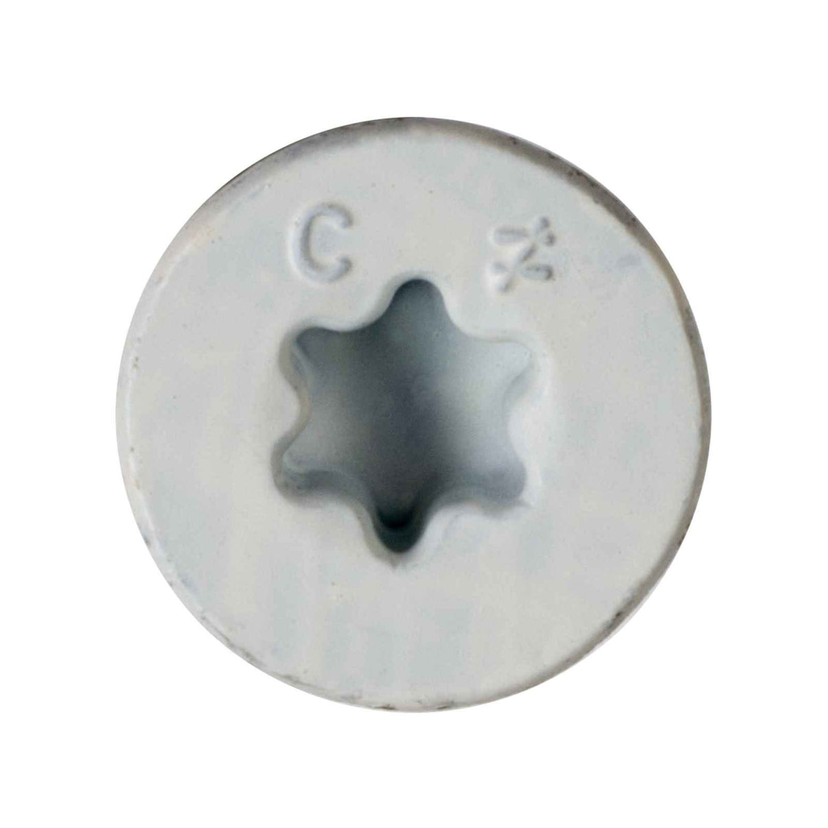 1/4" x 2-3/4" Strong-Tie Flat Head Titen Turbo Screw Anchor, White Zin ...