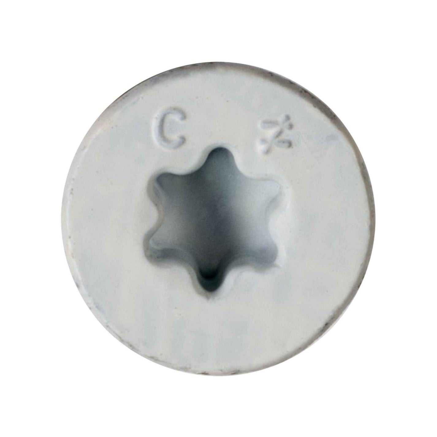 1/4" x 3-3/4" Strong-Tie Flat Head Titen Turbo Screw Anchor, White Zin ...