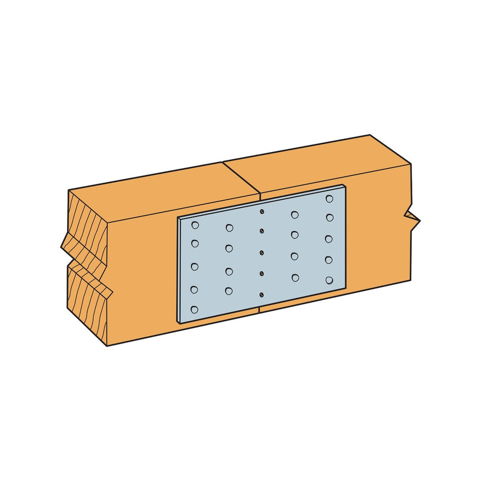 Simpson TP35 3-1/8" x 5" Tie Plate - G90 Galvanized – Fasteners Plus