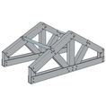 Simpson TSBR2-24 25 1/2" 22 Gauge Truss Spacer-Restraint - Galvanized ...