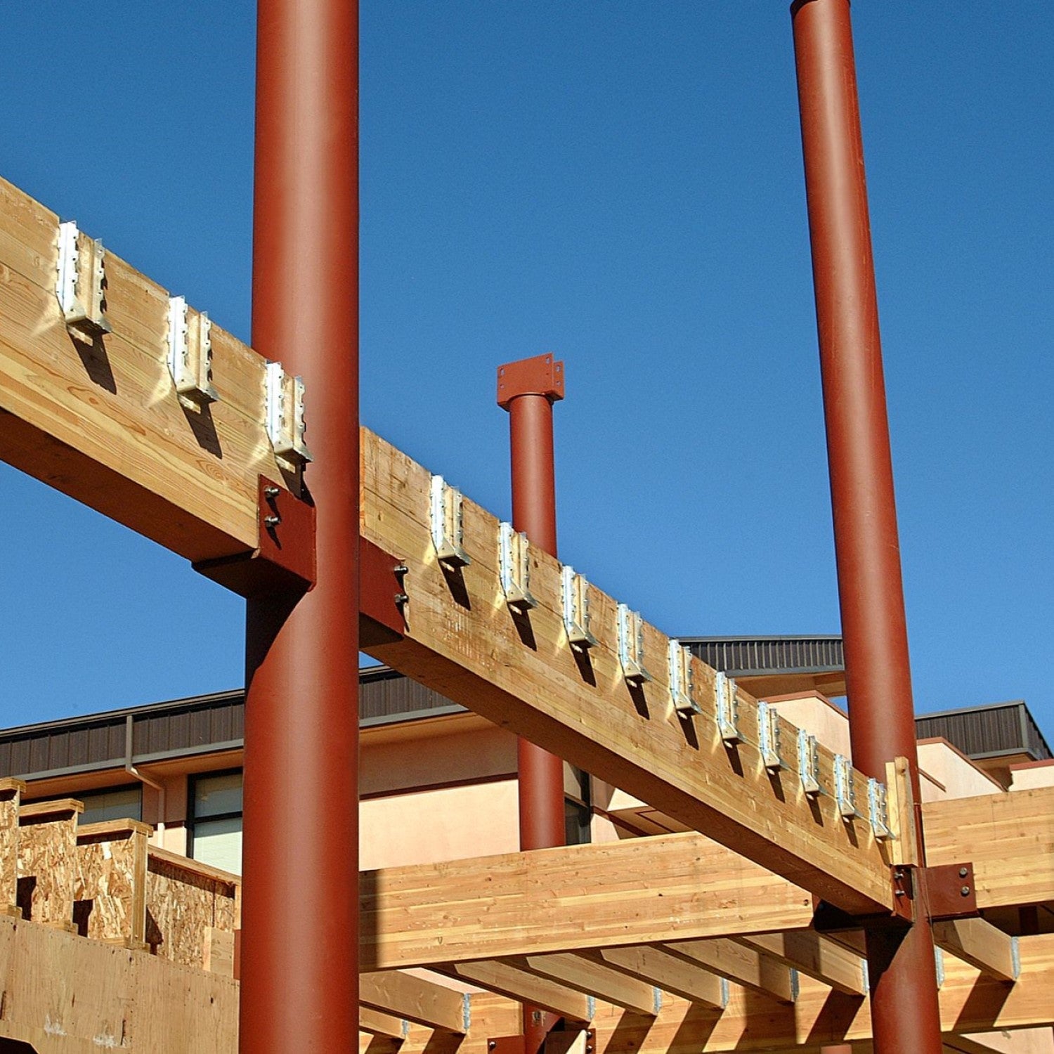 Simpson HUC34 Heavy Concealed-Flange Face-Mount Joist Hanger - Made to ...