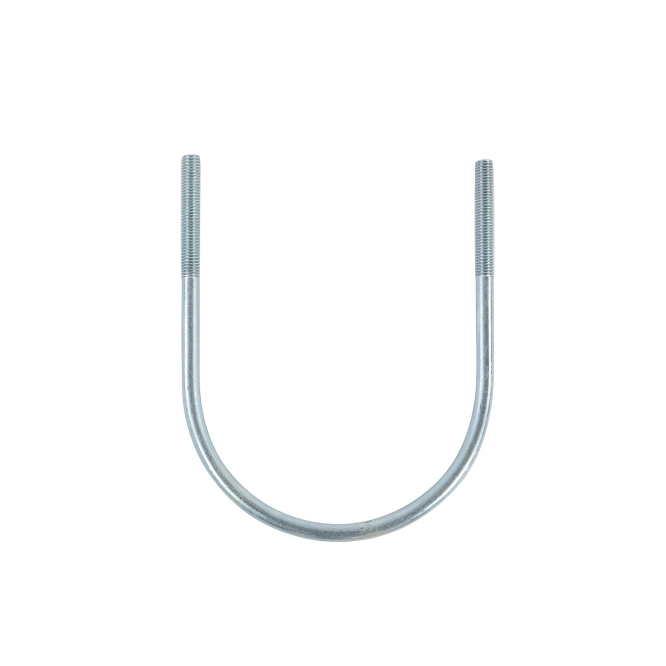 10" Round Pipe U Bolt, 3/4"-10 Thread - Zinc – Fasteners Plus